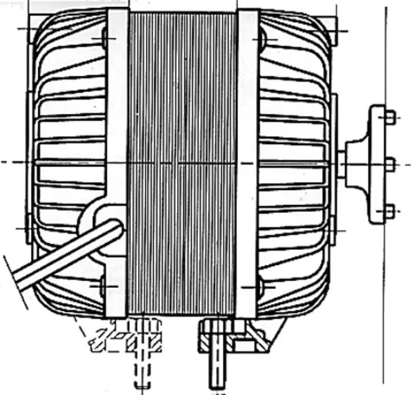 25W refrigerator engine 222fr40 Ennebiservice